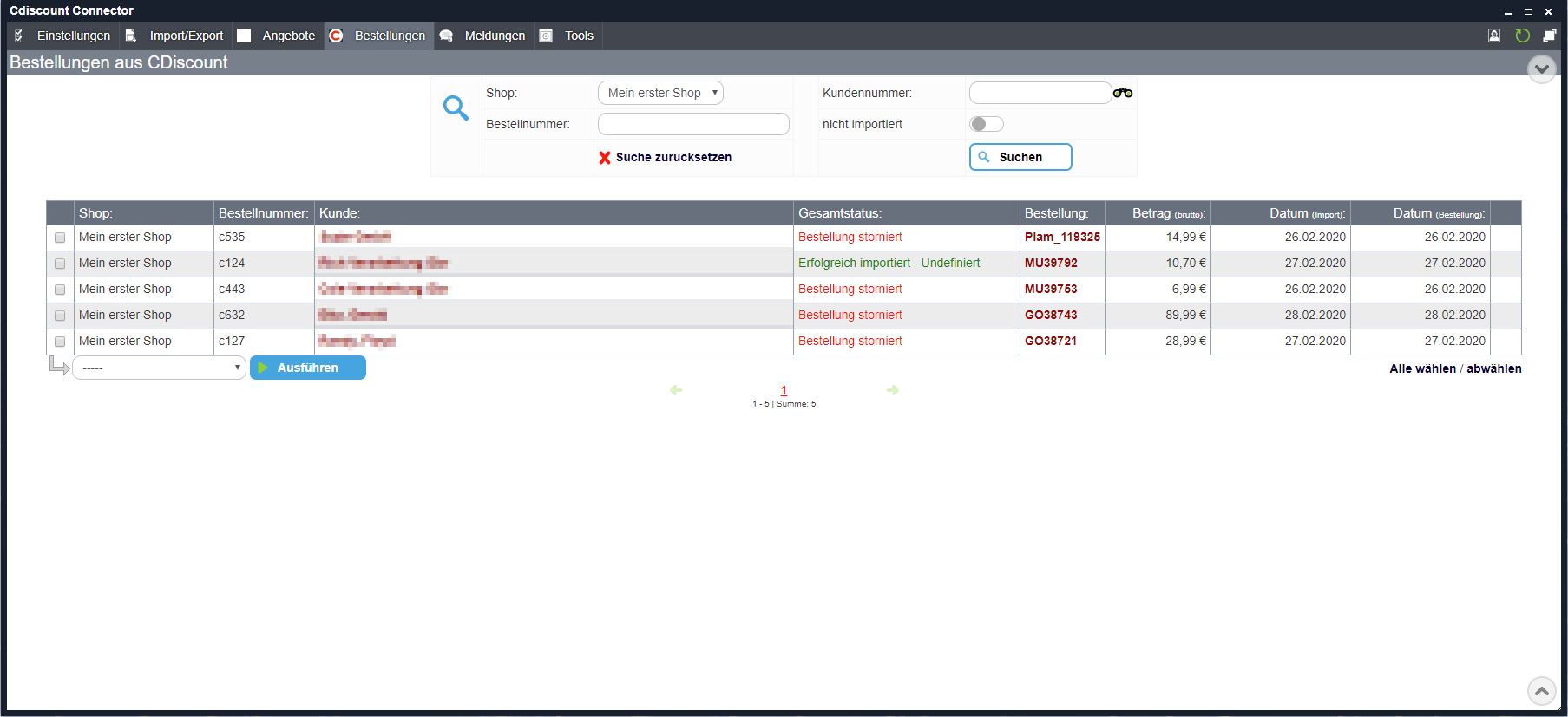 Cdiscount Schnittstelle | Warenwirtschaft & ERP System