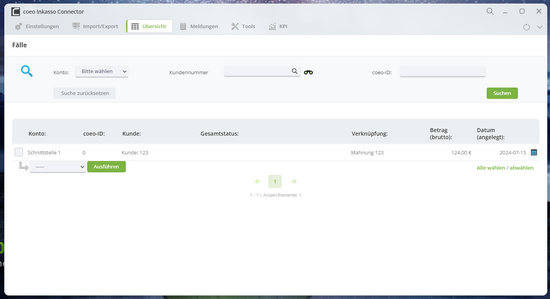 coeo Inkasso Forderungsmanagement Software